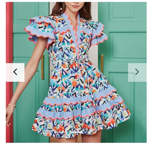CeliaB | Dresses | Celia B Caspio Ruffle Mini Dress Size Xs | Poshmark